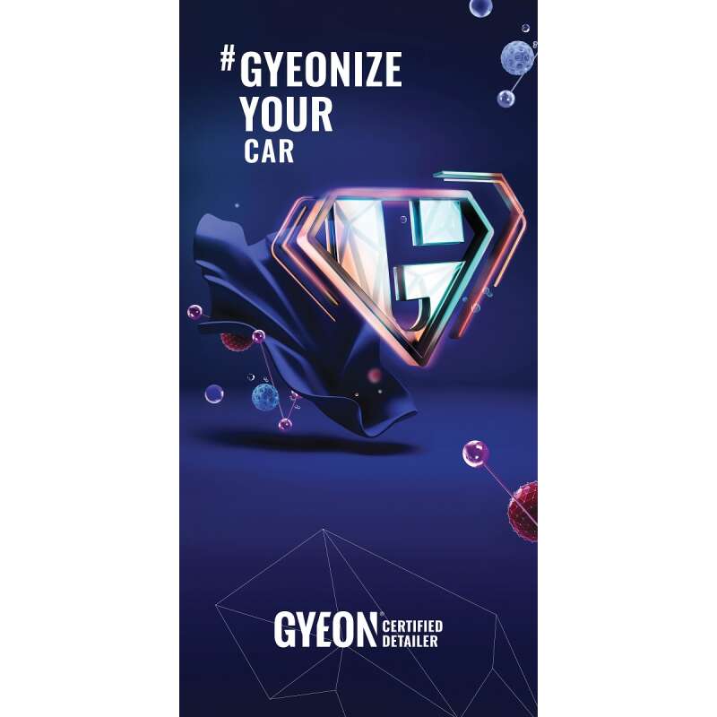 GYEON Canvas Stand Banner "gyeonize your car" 100 x 200 cm - Dein ...