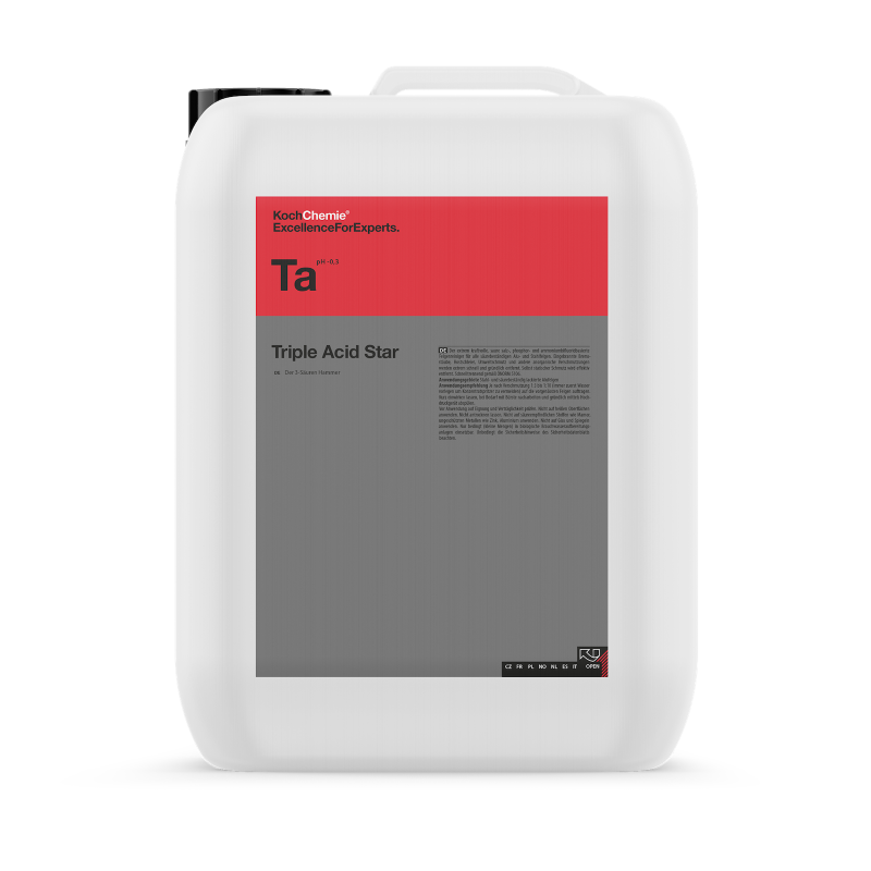 KochChemie Der 3-Säuren Hammer - Triple Acid Star 11 kg - Dein Online ...