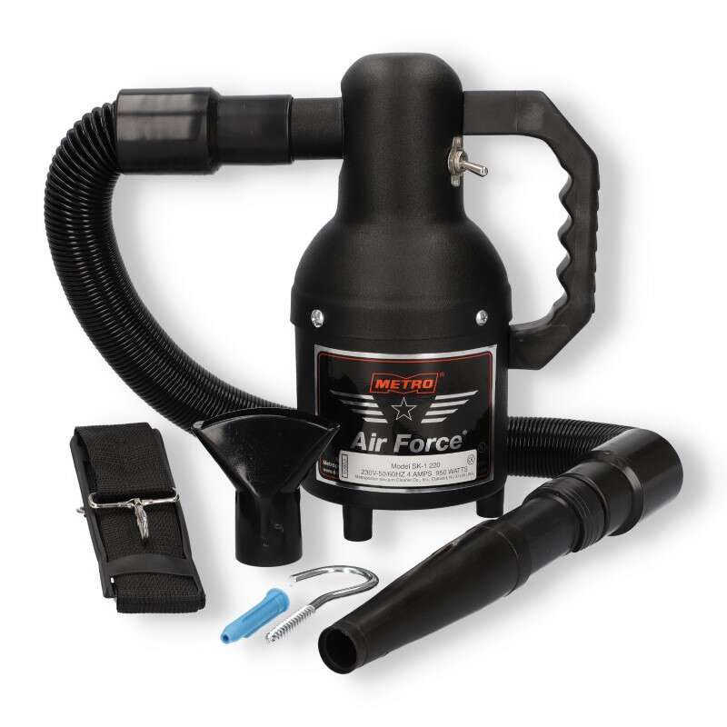 MetroVac Air Force Blaster Sidekick 950 Watt Motorrad / Autotrockner ...